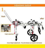 China Walker Vest Pet Wheelchair for Rear Leg Support - 8 Size Options for Dogs 0-50kg with 5-55cm Height Adjustment for sale