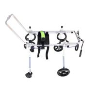 China Adjustable Pet Wheelchair for Disabled Dogs Hind Leg Support 5-55cm Height 1-50kg Weight for sale
