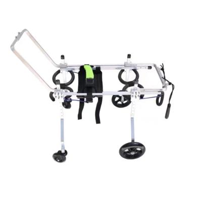 China Adjustable Pet Wheelchair for Disabled Dogs Hind Leg Support 5-55cm Height 1-50kg Weight for sale