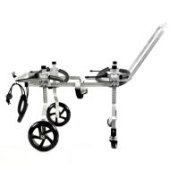 China Adjustable Pet Wheelchair for Disabled Dogs Hind Leg Support 5-55cm Height 1-50kg Weight for sale