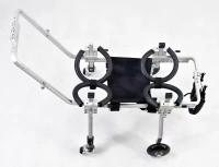 China Adjustable Pet Wheelchair for Disabled Dogs Hind Leg Support 5-55cm Height 1-50kg Weight for sale