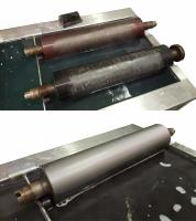 China Flexographic Printing Anilox Roller Cleaning Equipment 2mm Thick 316L Stainless Steel for sale