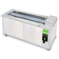 China Tank Rotating System Industrial Ultrasonic Cleaning Machine 1200X300X200 Anilox Cylinder Cleaner for sale