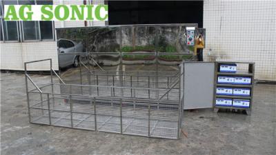 China Marine Turbine Ultrasonic Cleaning System Large Ultrasonic Tank Volume 28 / 40KHz for sale