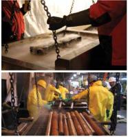 China Long Pipe Tube Ultrasonic Cleaning Machine 1500L Tank For Heat Exchanger Tube for sale