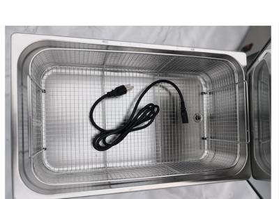 China Laparoscopic Ultrasonic Medical Instrument Cleaner 30L 600W Adjustable Power CE for sale
