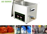 China Digital Timer Ultrasonic Parts Washer , Ultrasonic Cleaning Equipment Long Lifespan for sale