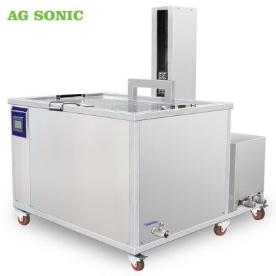 China Custom Ultrasonic Instrument Cleaner 540L / 140 Gal Auto Lift CE Certificated for sale