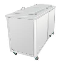 China Two Steps Industrial Ultrasonic Cleaner Injection Mold Cleaning 2 Side Transducer for sale