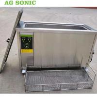 China Stainless Steel 304 Ultrasonic Cleaner Equipment Metal Part Repair / Cleaning Sonic Tank for sale