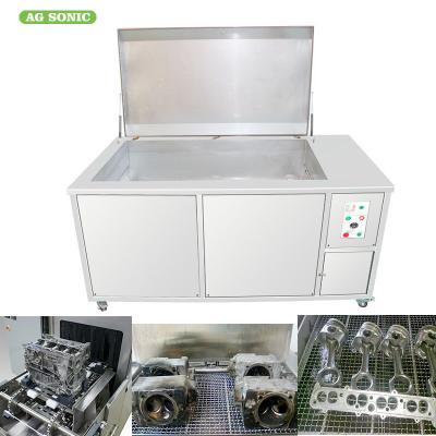 China Engine Block Automotive Ultrasonic Cleaner 500L Oil Filter Recycling 28khz Frequency for sale
