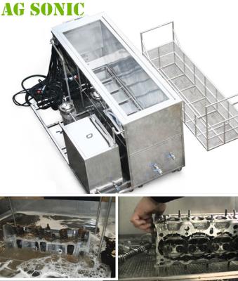China 360L Ultrasonic Automotive Parts Cleaner 40khz For Cylinder Head for sale