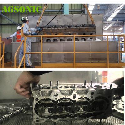 China Large Volume Industrial Ultrasonic Cleaning Equipment For Marine Engine for sale