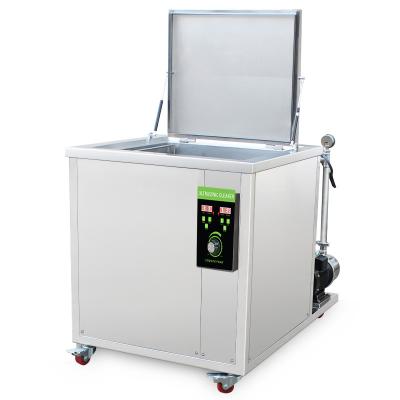 China 360L Industrial Ultrasonic Engine Cleaner With Oil Filteration 40khz 3600W for sale