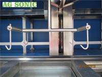China Automatic Ultrasonic Engine Cleaner Multiple Tanks Jet Spray Rotating Basket Dunking for sale