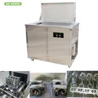 China Engine Block Industrial Ultrasonic Parts Cleaner 300l 3000w For Fat Motor Blind Cleaning for sale