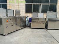 China 38L-360L Engine Parts Cleaning Machine 40khz/28khz For Remove Oil / Rust / Dirt for sale