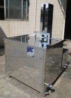 China Wheel Rim Cleaning Ultrasonic Engine Cleaner Plc Controlled With Hydraulic Lift for sale