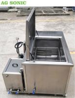 China Oil Filteration Ultrasonic Engine Cleaner Industrial Washing Machine 28khz Frequency for sale