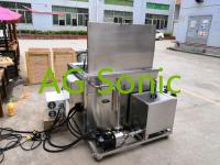 China Automated Operation Industrial Ultrasonic Cleaning Equipment Stainless Steel For Degreasing for sale