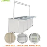 China Stainless Steel 304 Ultrasonic Blind Cleaning Machine For Knocks Out Dirt Germs for sale