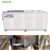 China Durable Ultrasonic Blind Cleaning Machine 2400mm 40khz For Office Buildings for sale