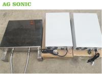 China Botton / Side Mounted Submersible Ultrasonic Transducer Remove Oil Pipe Cleaning for sale