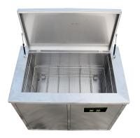 China Heavy Duty Stainless Steel Heated Soak Tank With Ultrasonic Transducers for sale