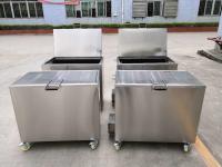 China 230L Stainless Steel Dip Tank Cleaning Grease Filters Heated Soak Tank for sale