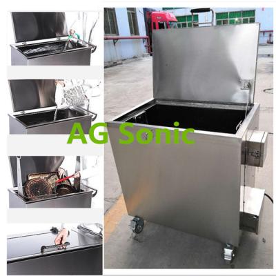 China Custom Sizes Kitchen Soak Tank For Aluminum Baking Pans Hood Filters Baking Racks for sale