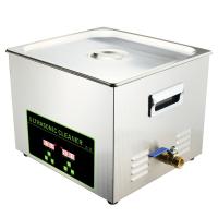 China Lab Ultrasonic Dental Cleaning Machine Stainless Steel 15L Multiple Frequency for sale