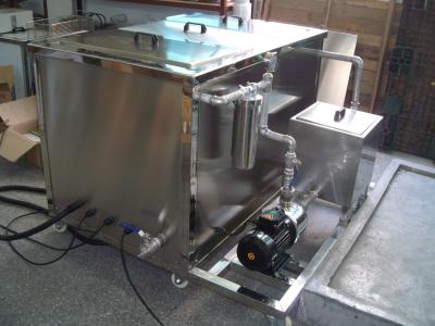 China 100L 1500W Automatic Ultrasonic Instrument Cleaner For Automotive Parts for sale