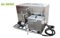 China 360L Ultrasonic Carburetor Cleaner , Auto Parts Cleaner Machine With Pneumatic Lift for sale
