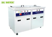China Large Capacity Industrial Ultrasonic Cleaner With Ultrasonic Rinsing Tank for sale