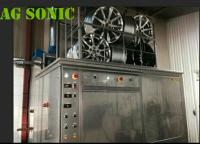 China 4500W Industrial Sonic Cleaning Tank / Tyre Washing Machine With Pneumatic Lift for sale