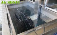 China Wheel / Tyre Industrial Ultrasonic Cleaner Rust Removal With Water Heating for sale