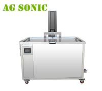 China Ultrasonic Aircraft Wheel / Tyre Cleaning Machine With Electric Lifting for sale