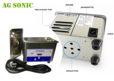 China 800ml 35W Ultrasonic Eyeglass Cleaner Easy Control For Optical Instruments for sale