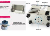 China Stainless Steel Digital Ultrasonic Eyeglass Cleaner With Adjustable Power for sale
