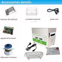 China Dual Frequency 40/80Khz Medical Ultrasonic Cleaner For Hospital Cleaning for sale