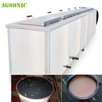 China Industrial Ultrasonic Tank 40khz Diesel Particulate Filter Cleaning Machine With Dying System for sale