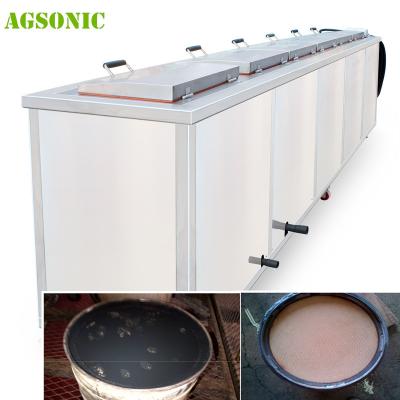 China Industrial Ultrasonic Tank 40khz Diesel Particulate Filter Cleaning Machine With Dying System for sale