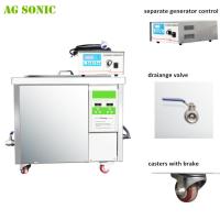 China 28khz DPF Dirty Diesel Particulate Ultrasonic Filter Cleaning Machine 360 liters with 9KW Heating for sale