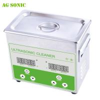 China Lab Surgical Instruments 3L Ultrasonic Bath Cleaner Benchtop Ultrasonic Cleaner for sale