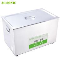 China AG SONIC 40khz Industrial Ultrasonic Cleaner for Metal Parts Diesel Parts Cleaning 30L for sale
