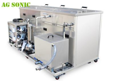 China Ultrasonic Gearbox Transmission Case Cleaning Equipment with Oil Skimmer 28khz Frequency for sale
