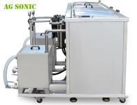 China Ultrasonic Gearbox Transmission Case Cleaning Equipment with Oil Skimmer 28khz Frequency for sale