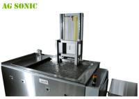 China SUS304/SUS316L Automotive Ultrasonic Cleaner to Rims with Pneumatic Lift 360L 28K for sale