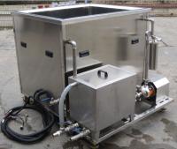 China 360L Ultrasonic Auto Parts Washer with Large and Powerful 1/3HP Stainless Steel Filter Pump for sale