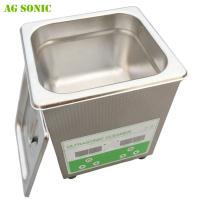 China 60W 40kHz Laboratory Ultrasonic Cleaner 2L , Ultrasonic Extraction Equipment for sale